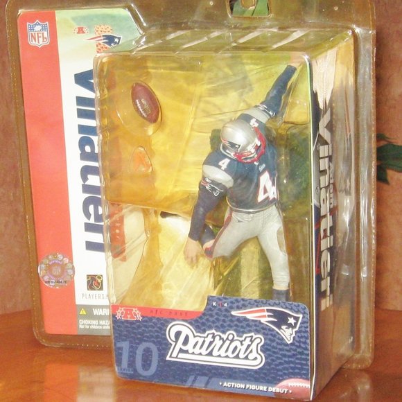 McFarlane | Toys | Vintage Mcfarlane Adam Vinatieri New England ...